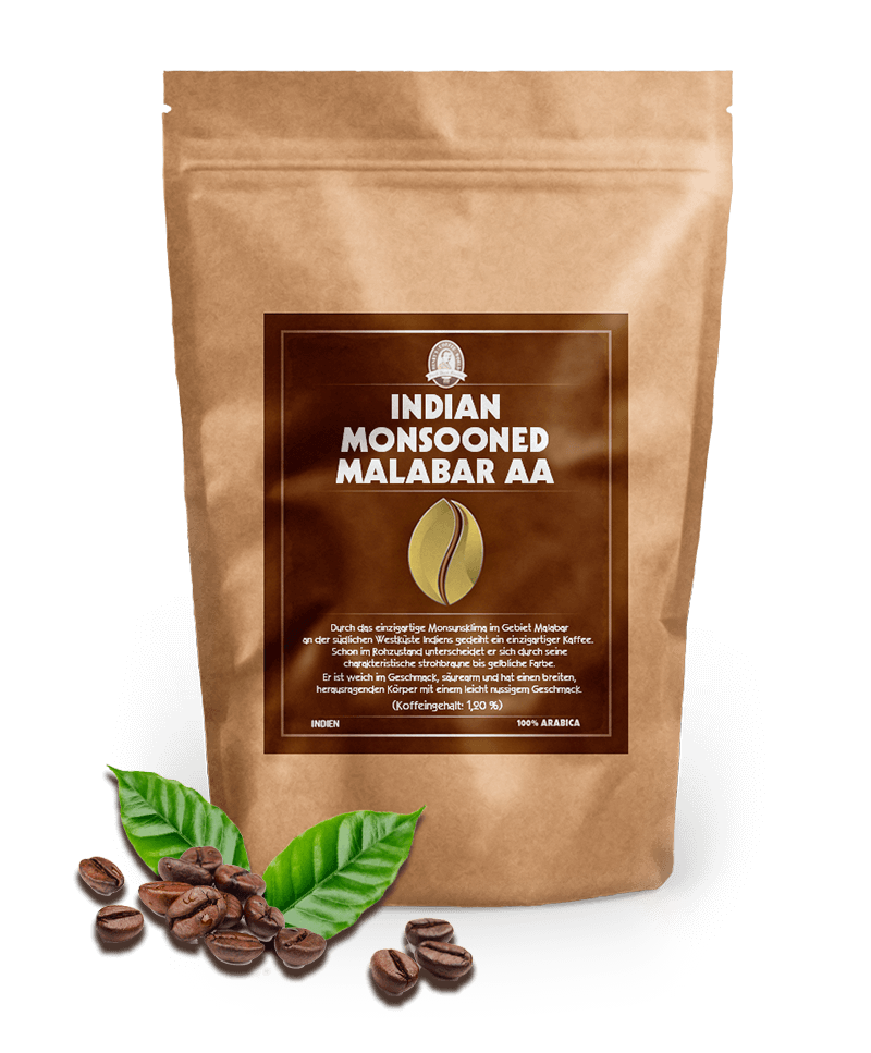 Kaffee Indian Monsooned Malabar AA kaufen - Henry's Coffee World